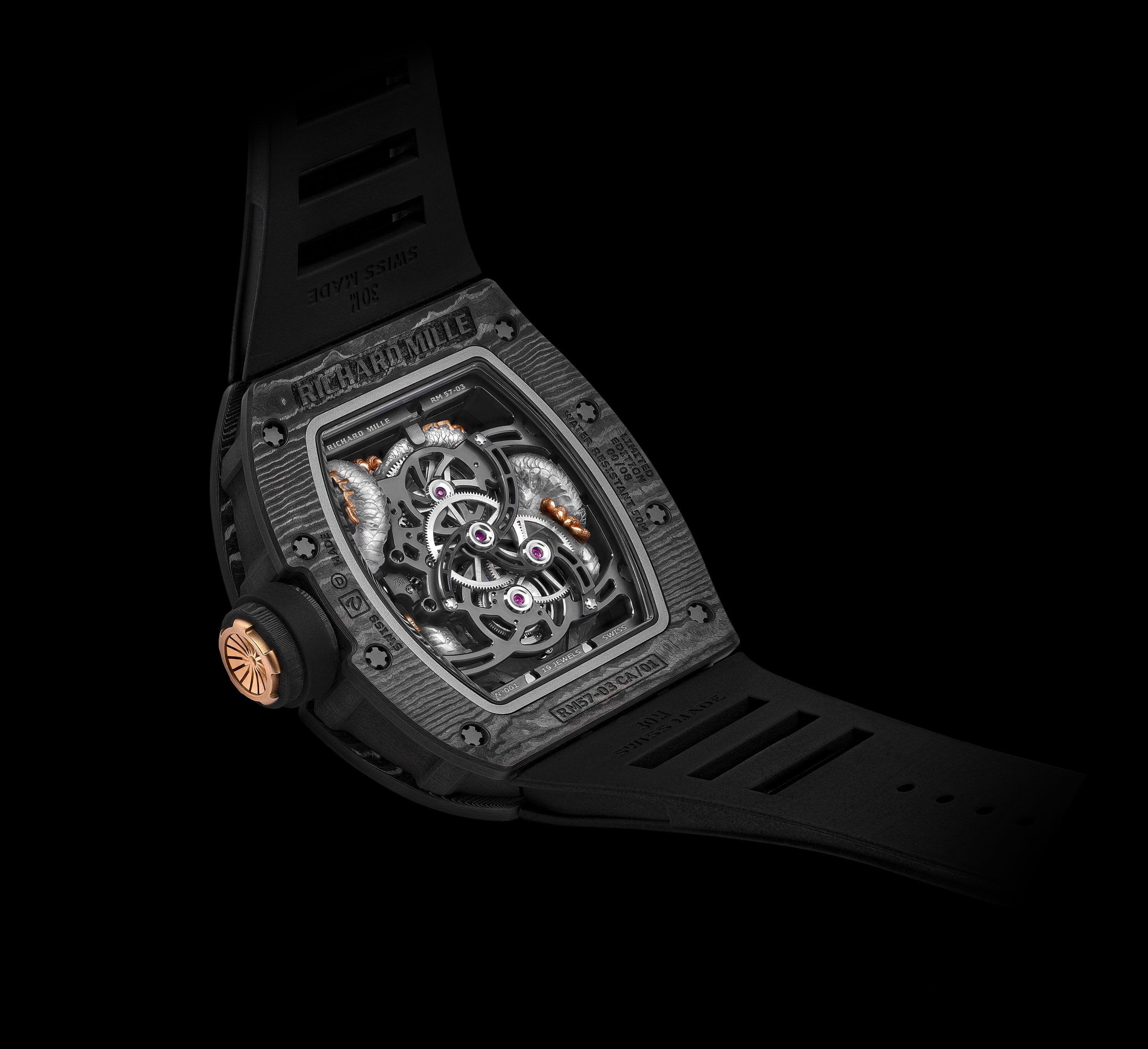 Richard Mille RM 57 03 SAPPHIRE DRAGON Richard Mille RM 57 03 SAPPHIRE DRAGON